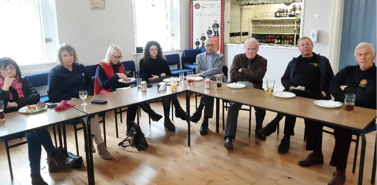 Rotary Club Visit – Connaught Masonic Lodge No. 3573